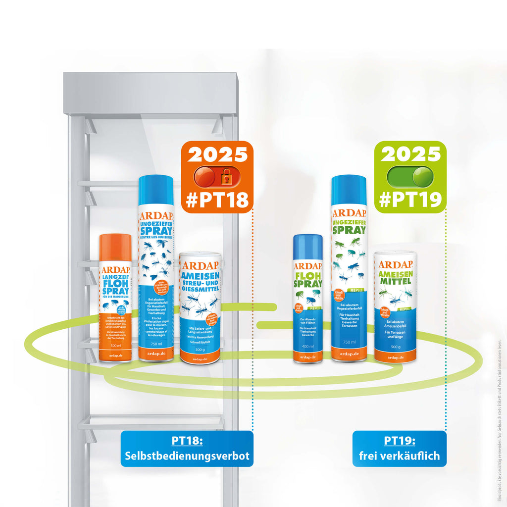 Biozid-Verordnung ab 01.01.2025 – Neues ARDAP Sortiment mit flexiblen ...