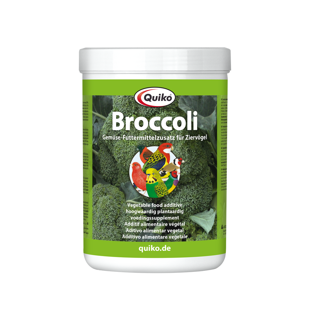 Quiko Broccoli: Protein-rich feed additive for ornamental birds