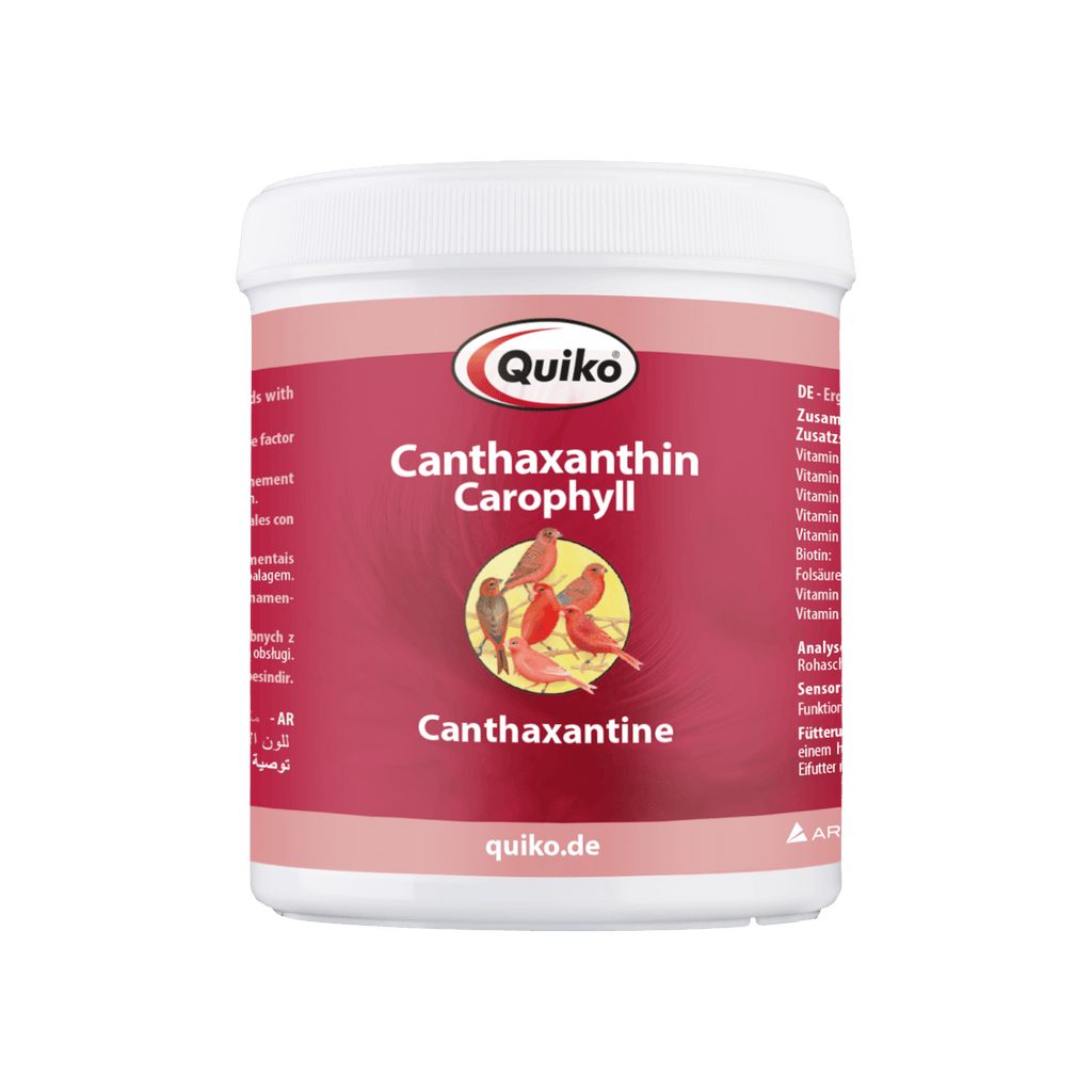 Quiko Canthaxanthin: For birds with red coloration