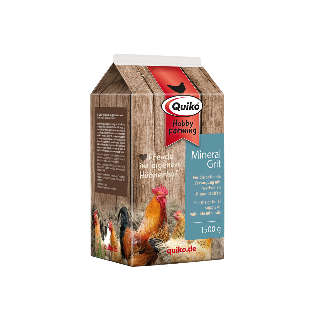 Quiko Hobby Farming: Mineral Grit with Stomach Gravel